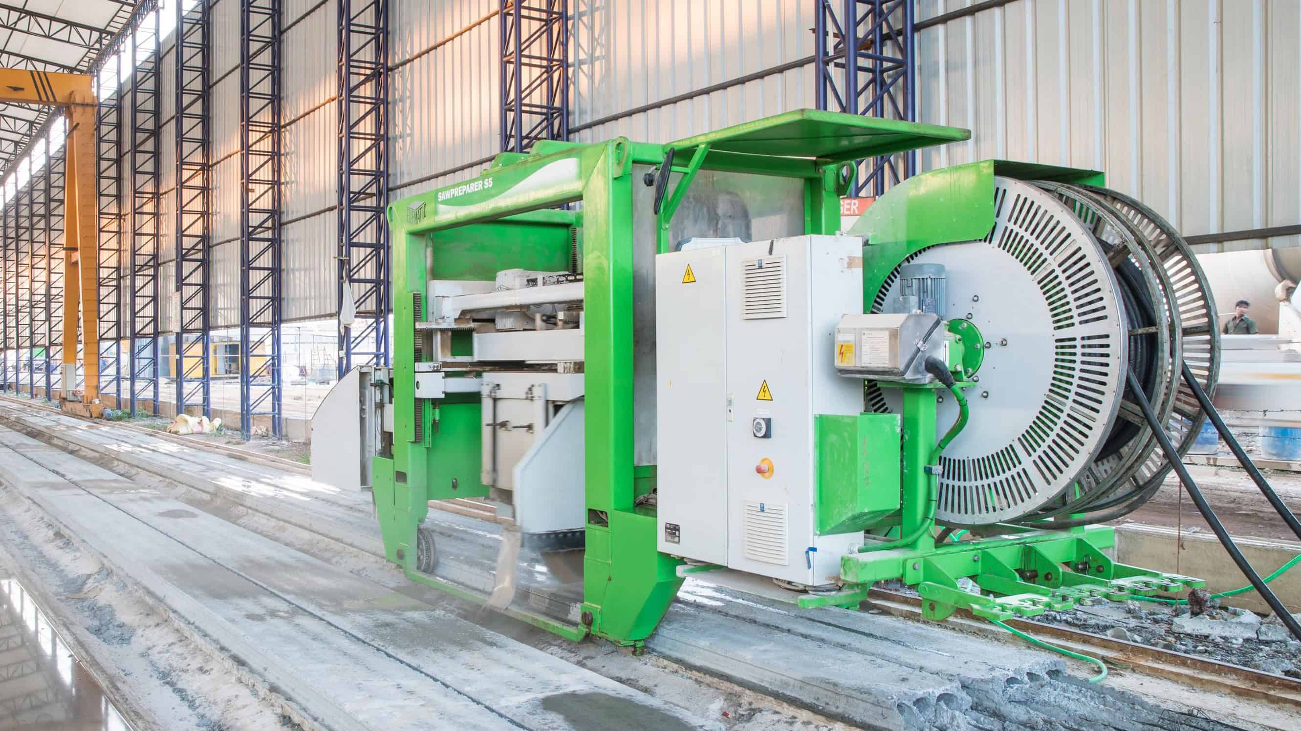 Low-cost start for precast floor slab production | Elematic