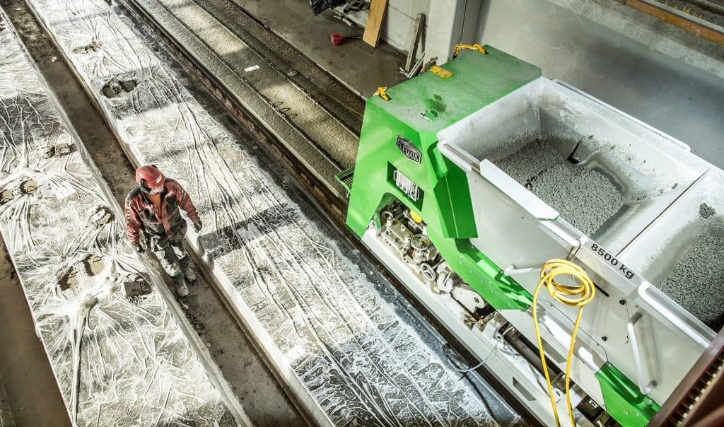 Slipformer P7 for concrete casting | Elematic precast technology