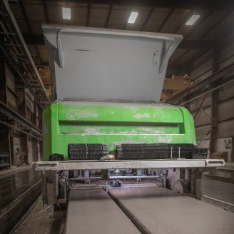 Concrete extruder for hollow core casting | Elematic P7