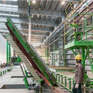 Tilting station E9 - Elematic precast technology