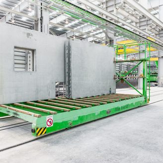 Transport wagon E9 - Elematic precast technology