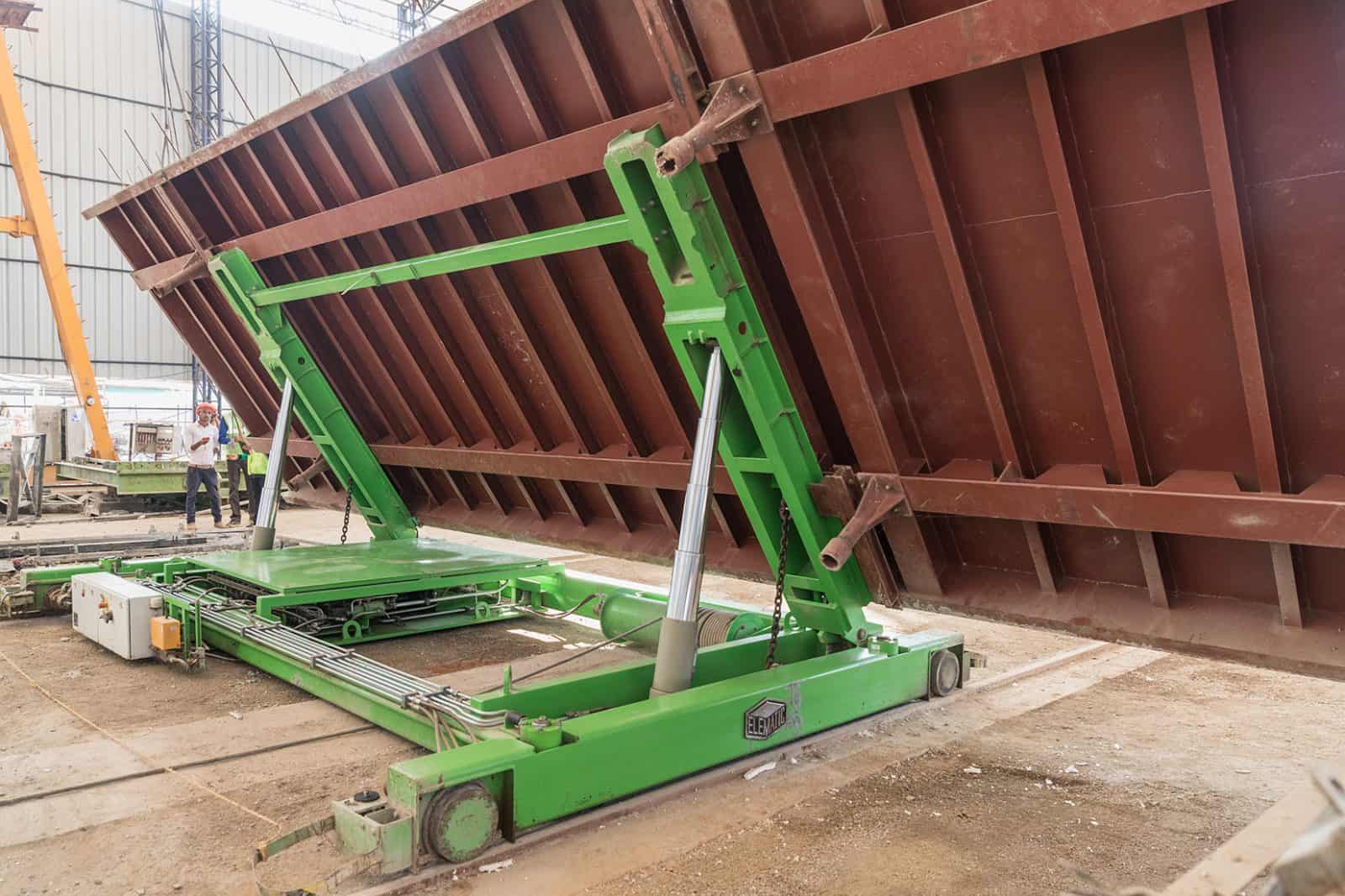 Casting in precast production | Elematic precast technology