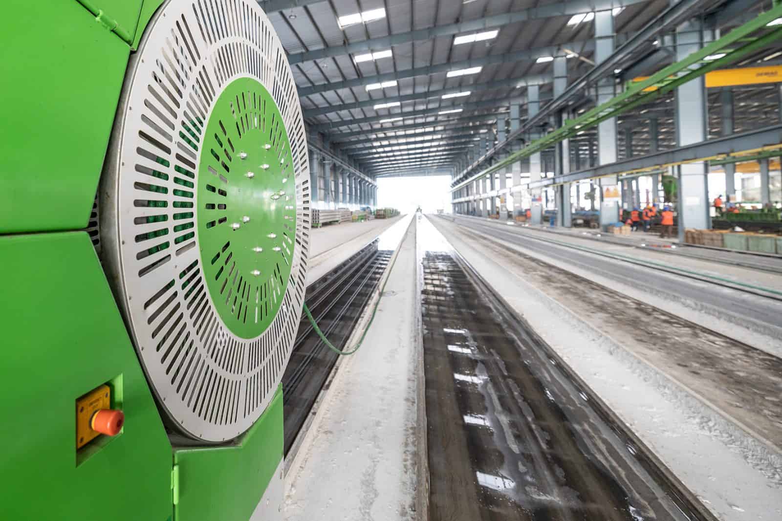 Precast hollow core machinery | Elematic precast technology