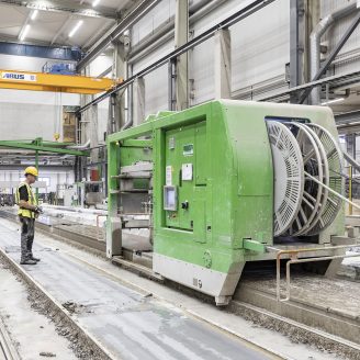 Saw E9 - Elematic precast technology