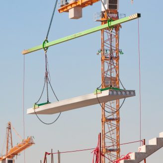 Site lifting beam P7 - Elematic precast technology