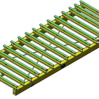 Transport wagon E9 - Elematic precast technology