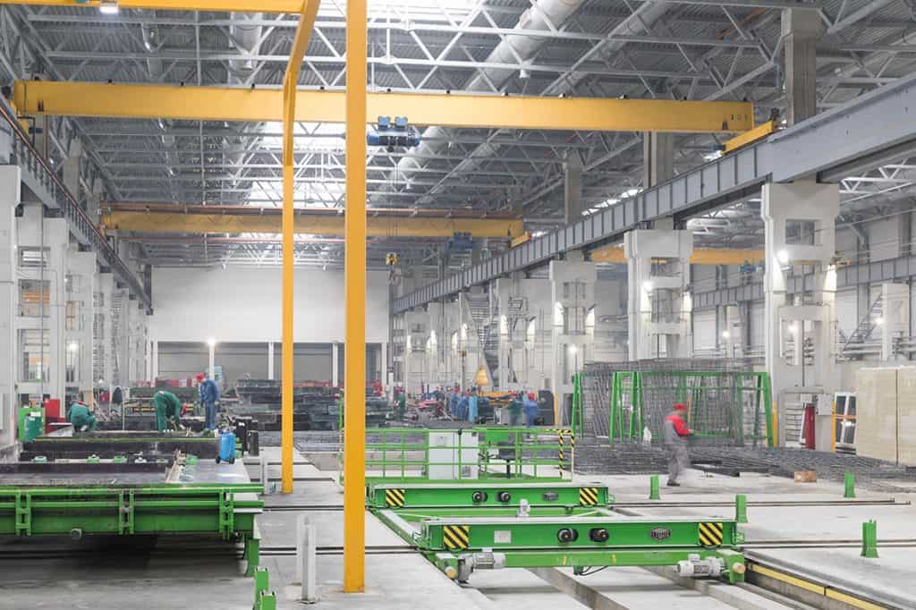 Transfer wagon E9 - Elematic precast technology