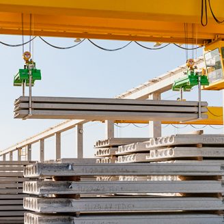 Storage clamps E9 - Elematic precast technology