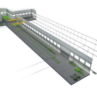Half slab long line - Elematic precast technology