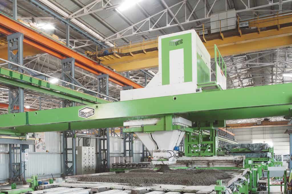 Caster P7 - Elematic precast technology