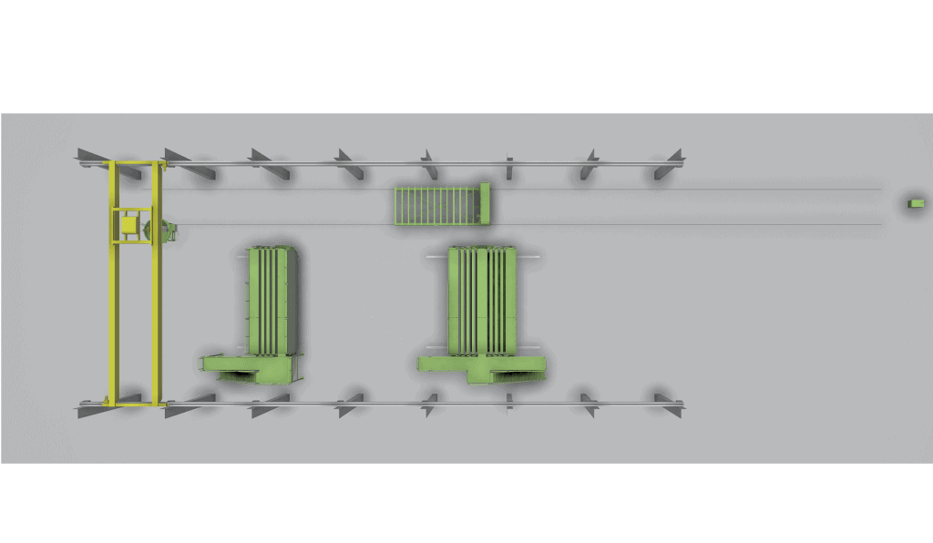 Space-saving battery mold for precast walls - Elematic precast technology