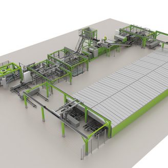 Partition walls | Elematic Acotec EDGE production line