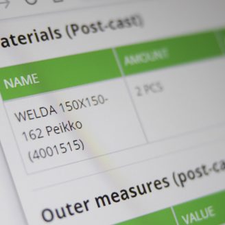 Materials | Plant Control Precast Software | Elematic