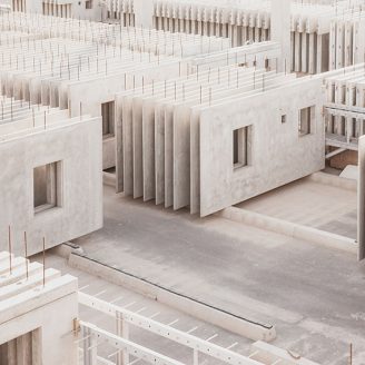 Precast concrete solid wall | Elematic