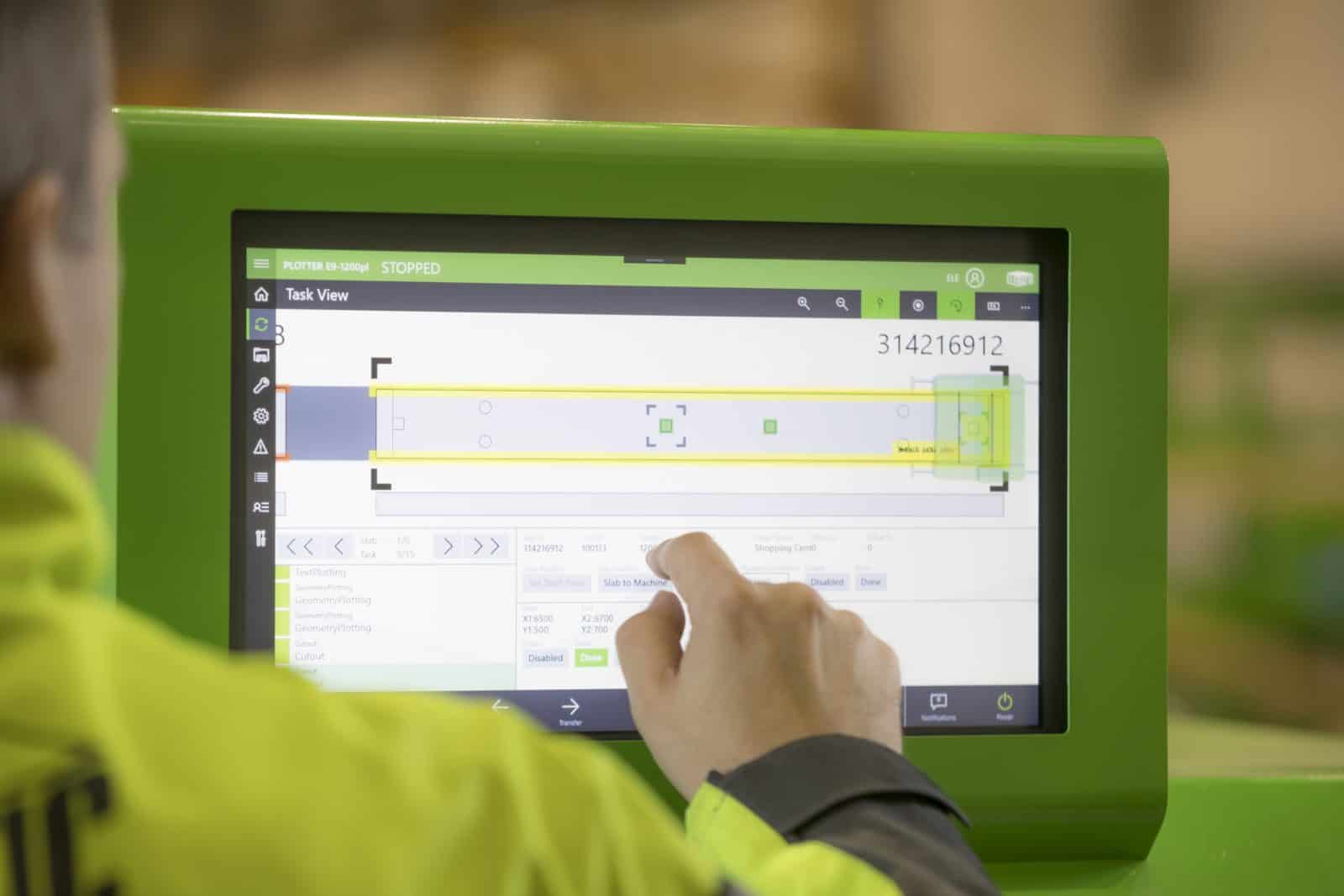 Automatic plotting saves time and minimizes errors - Elematic precast technology