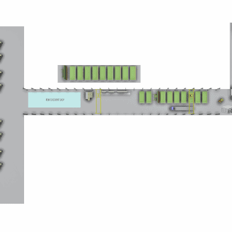 Precast wall production | SEMI Wall | Elematic precast technology
