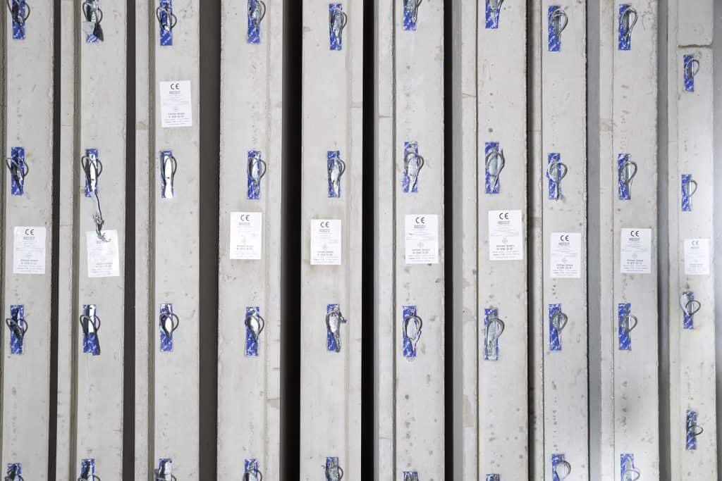 Precast concrete solid wall | Elematic