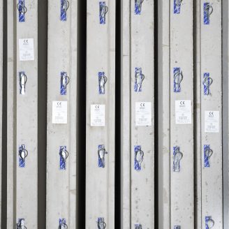 Precast concrete solid wall | Elematic