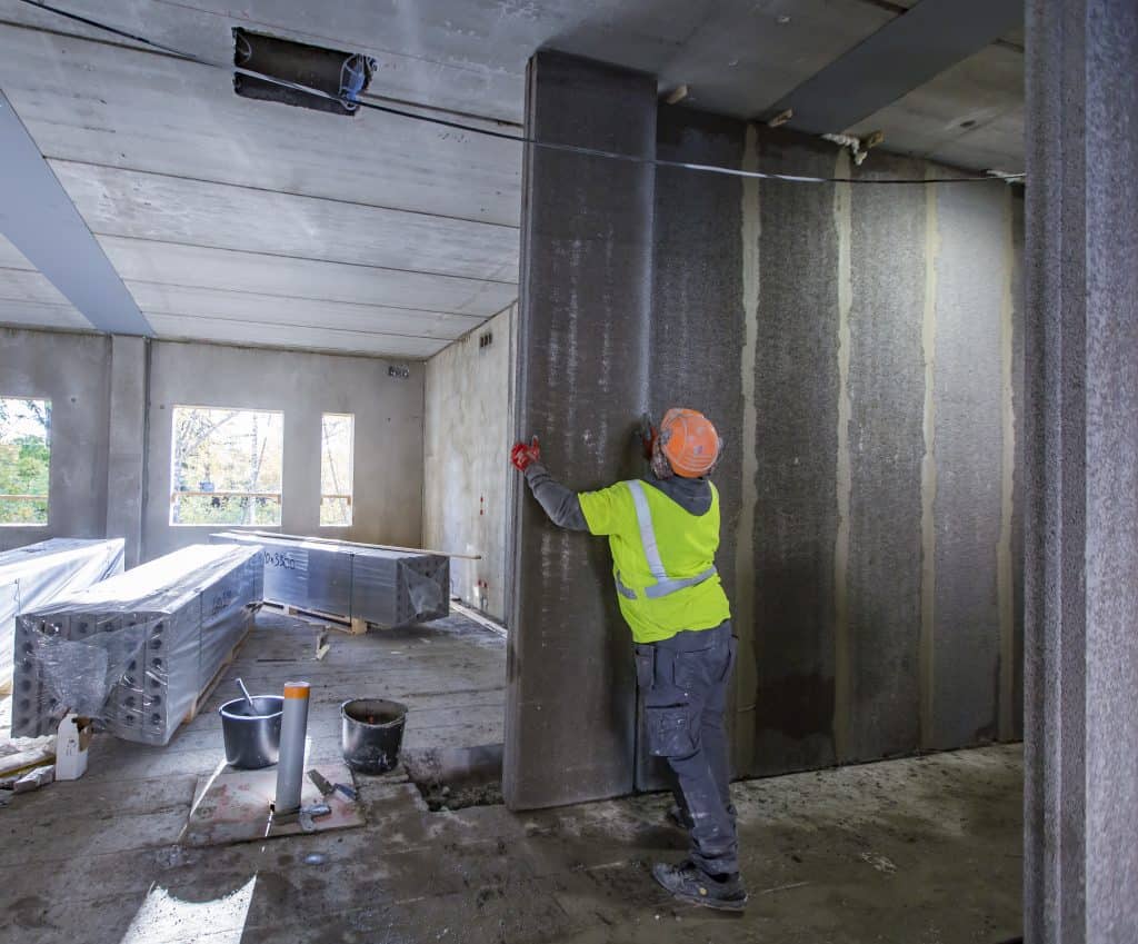 This is how to install the Acotec partition wall panel correctly ...