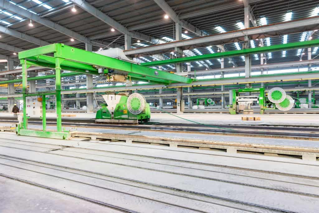 Efficiency of hollow-core slab production improved with common sense ...