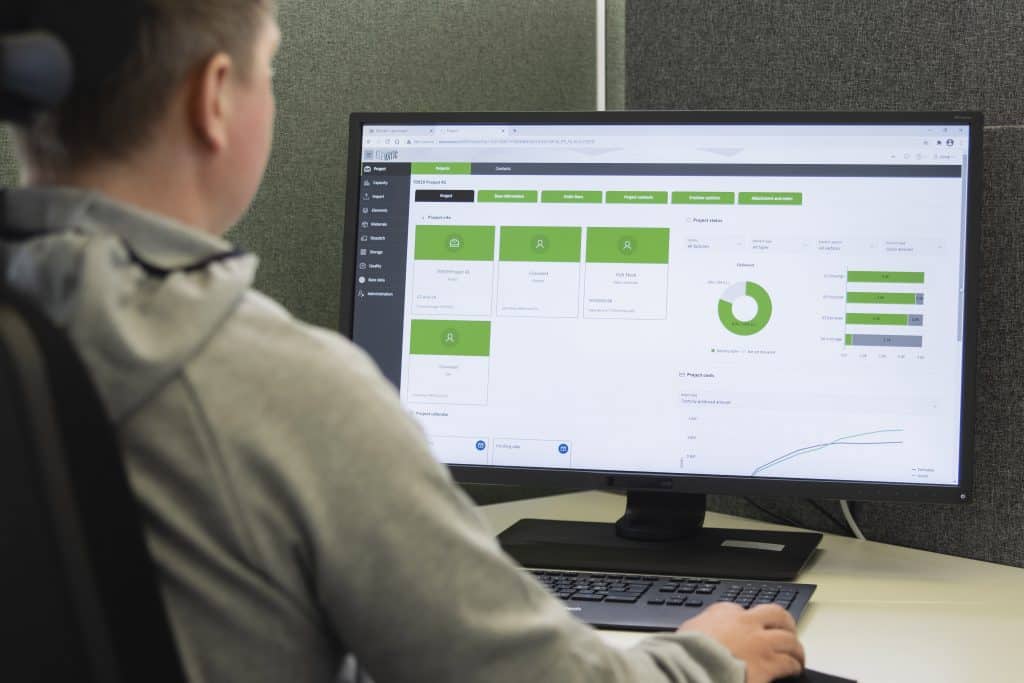 Precast software Elematic Plant Control | For precast plants