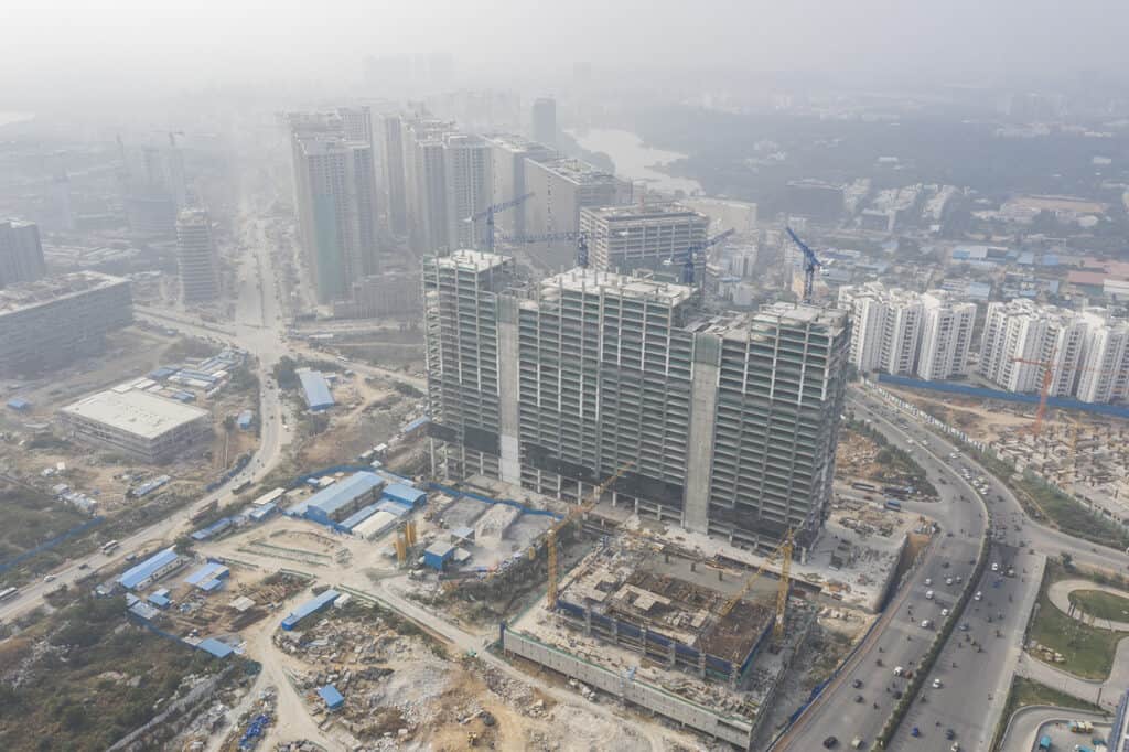 Full precast concrete office building | Galaxy Tower, India | Elematic