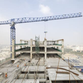 Full precast concrete office building | Galaxy Tower, India | Elematic