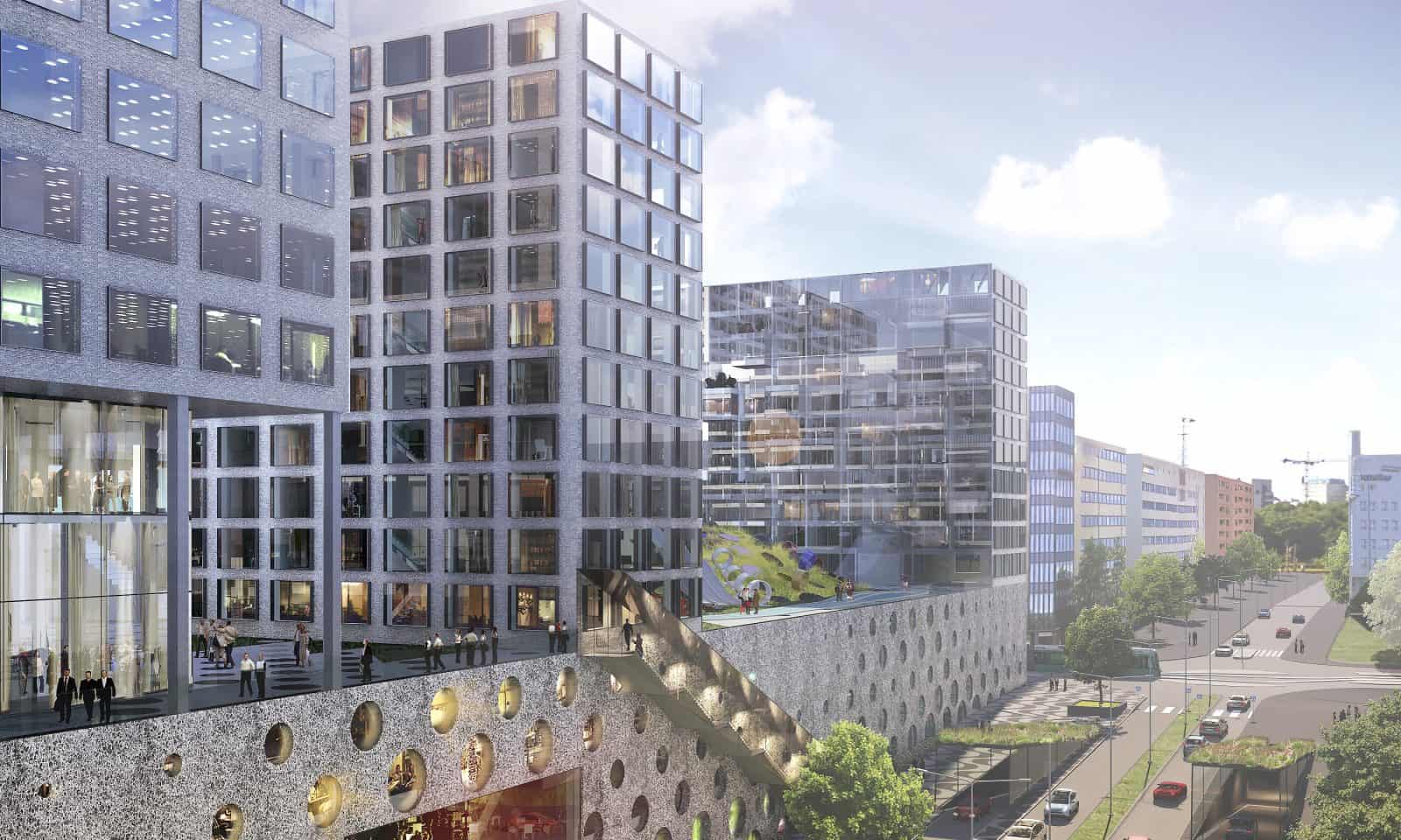 The new heart of Helsinki - Elematic precast technology