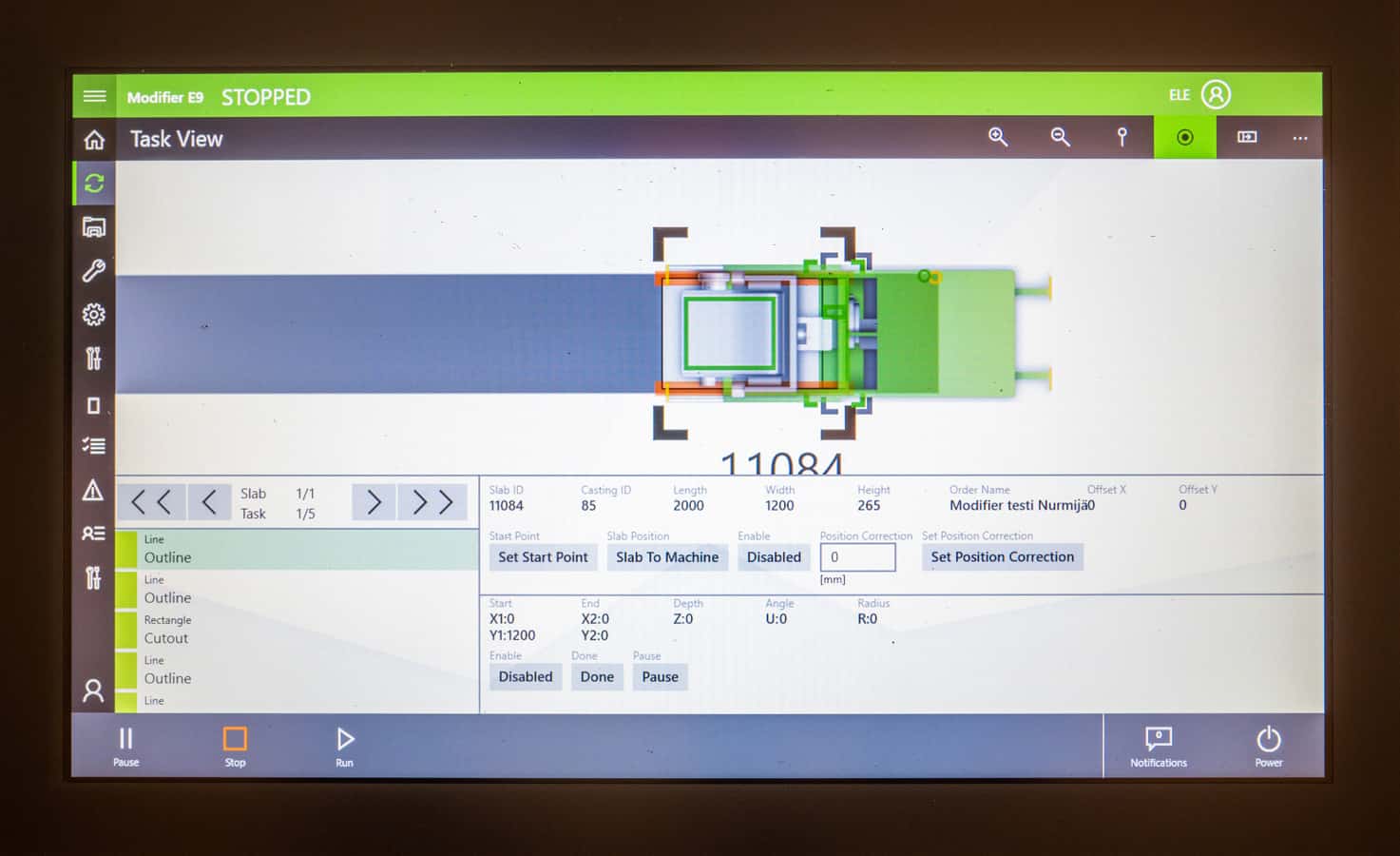 Digging and plotting - easy and efficient - Elematic precast technology