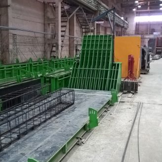 Casting bed for beams and columns - Elematic precast technology