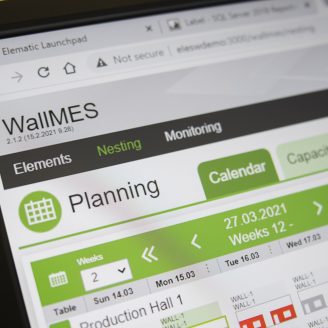 Precast software | Elematic Plant Control | Wall Production