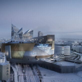 Precast building complex | Nokia Arena, Finland | Elematic