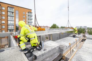 Recessed bathroom slabs ready from the factory | Elematic