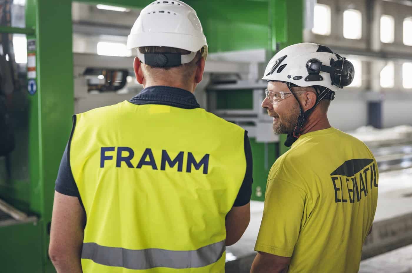 Precast producer Framm | Elematic service agreement