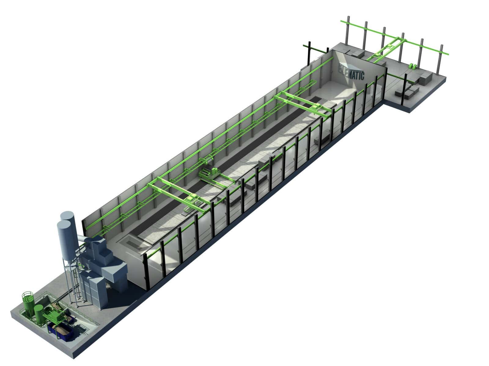 Elematic’s Industrialized Model for Precast Hollow Core Piles